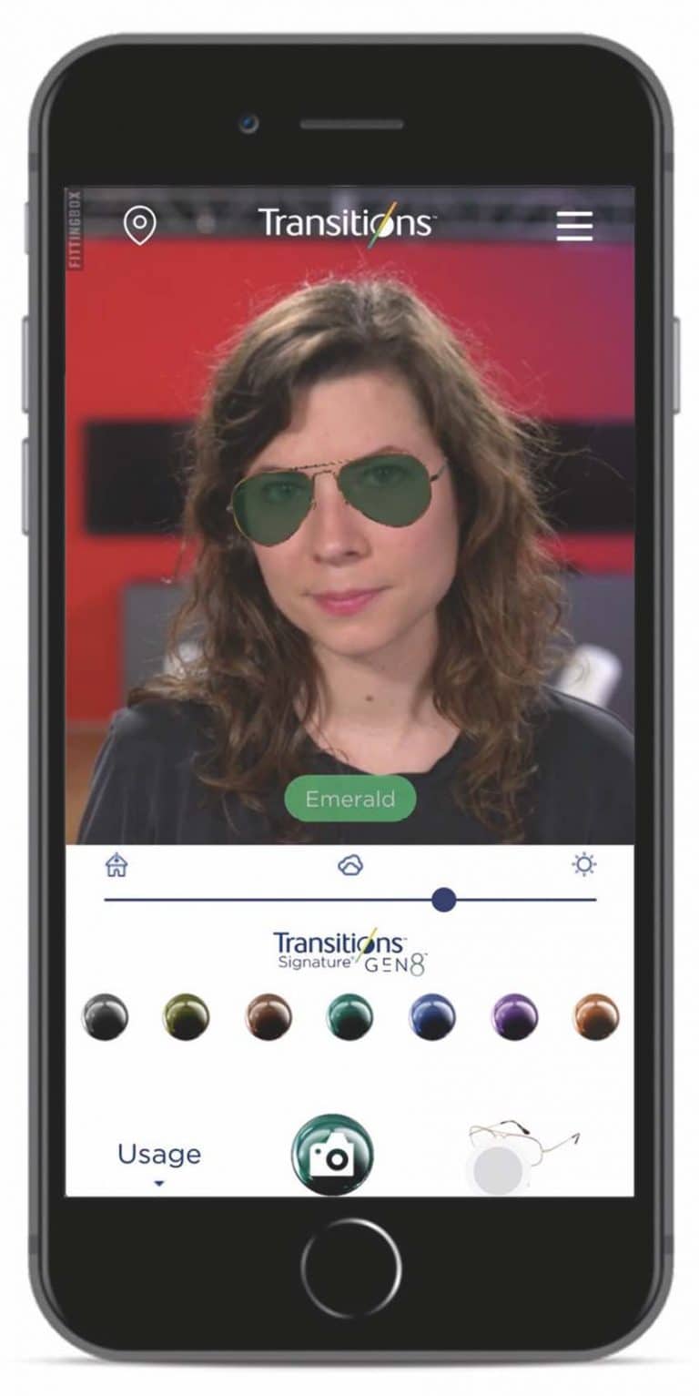 ‘Virtual try on’ unveiled for Transitions Signature GEN 8 lenses - Insight