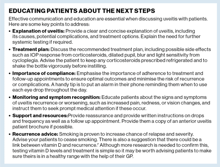 Uveitis guide for optometrists - Insight