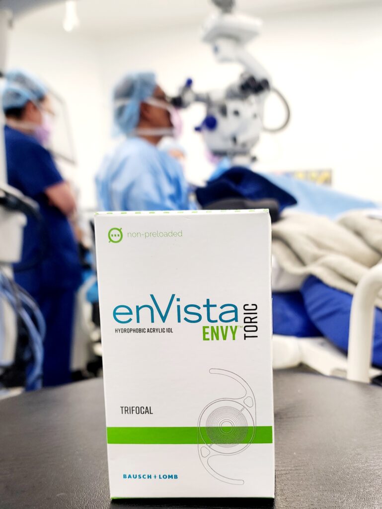 Initial impressions of the enVista Envy full range of vision IOL - Insight