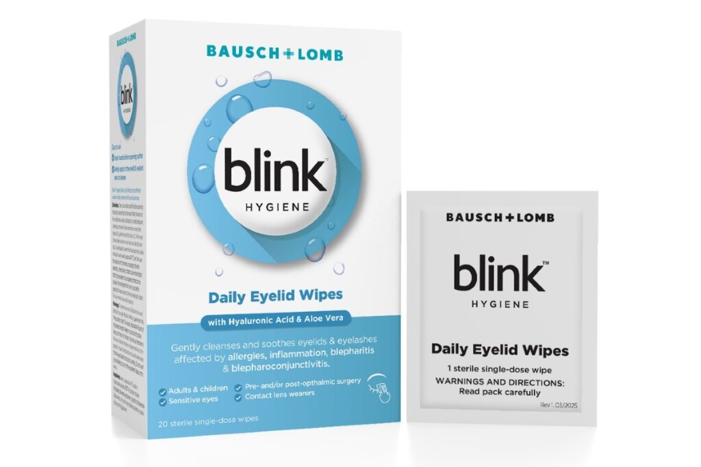 B+L launching new hygiene daily eyelid wipes in January 2026 - Insight